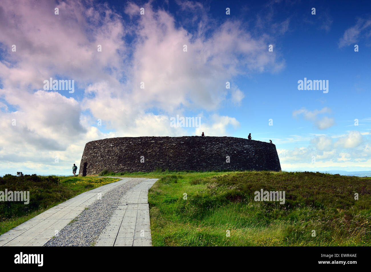 Burt, County Donegal. 30th June, 2015. Ireland weather: Glorious day in ...