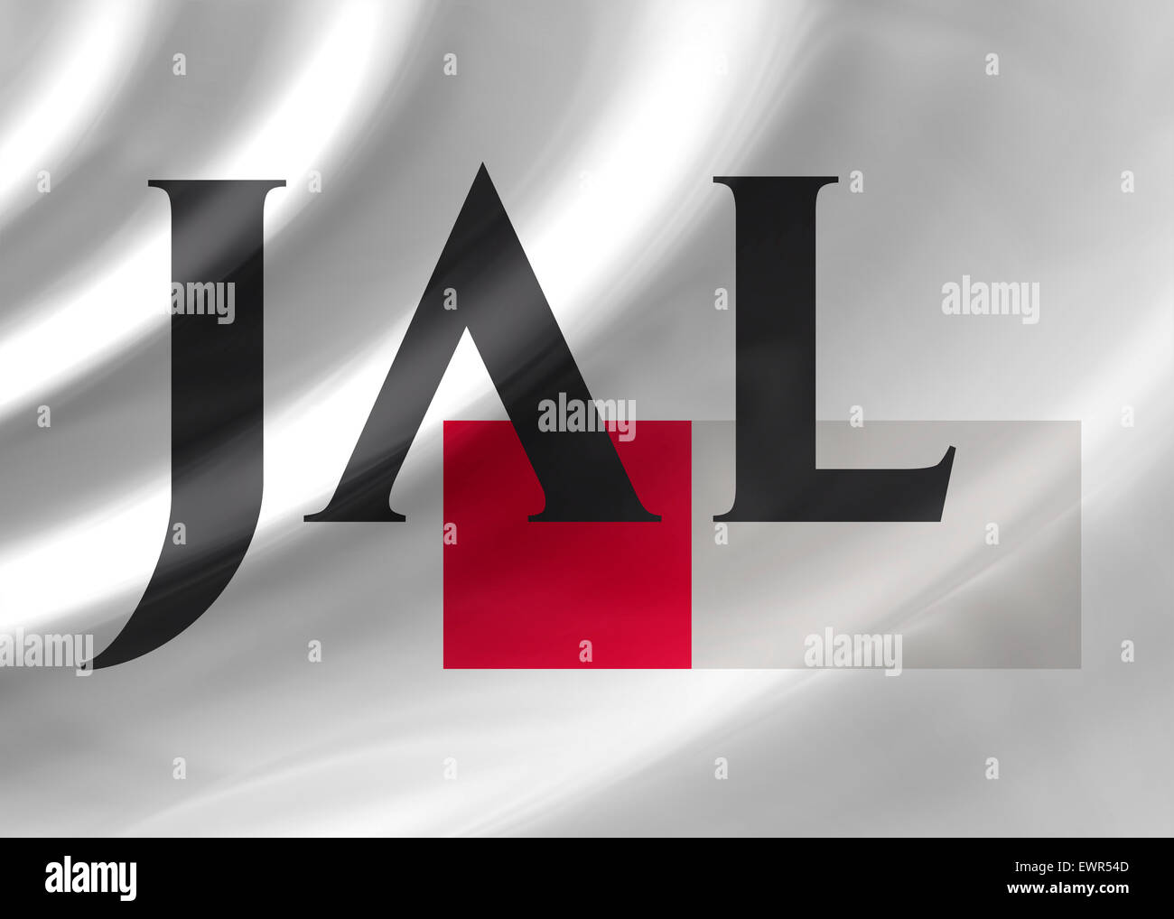 Japan Airlines logo icon flag symbol emblem sign Stock Photo - Alamy