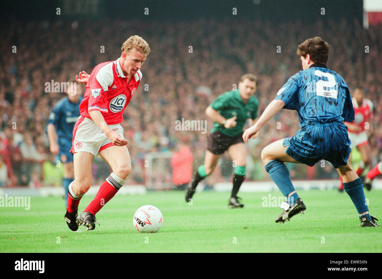 Middlesbrough 1-1 Manchester United, premier league match at Ayresome ...