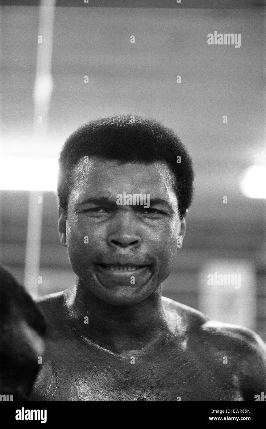 Muhammad Ali training at his camp in Deer Lake Pennsylvania 22nd ...