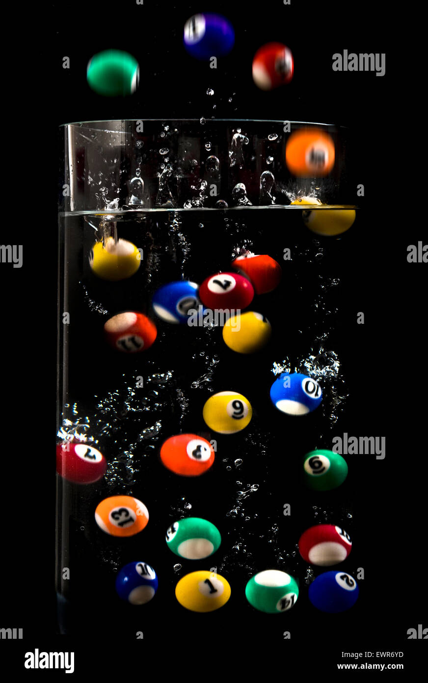 Eight ball rack hi-res stock photography and images - Alamy