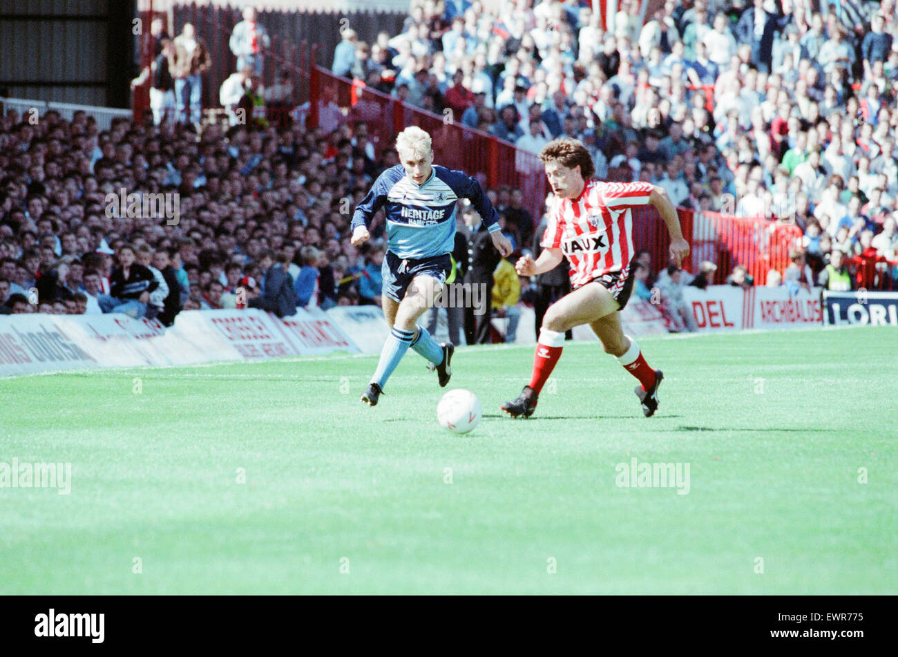 Sunderland 2-1 Middlesbrough, Division Two league match at Roker Park ...