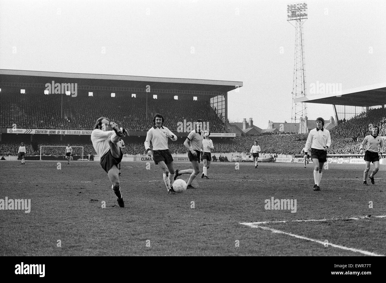 Coventry City v Derby County, FA Cup 4th round, final score 0-0. 27th ...