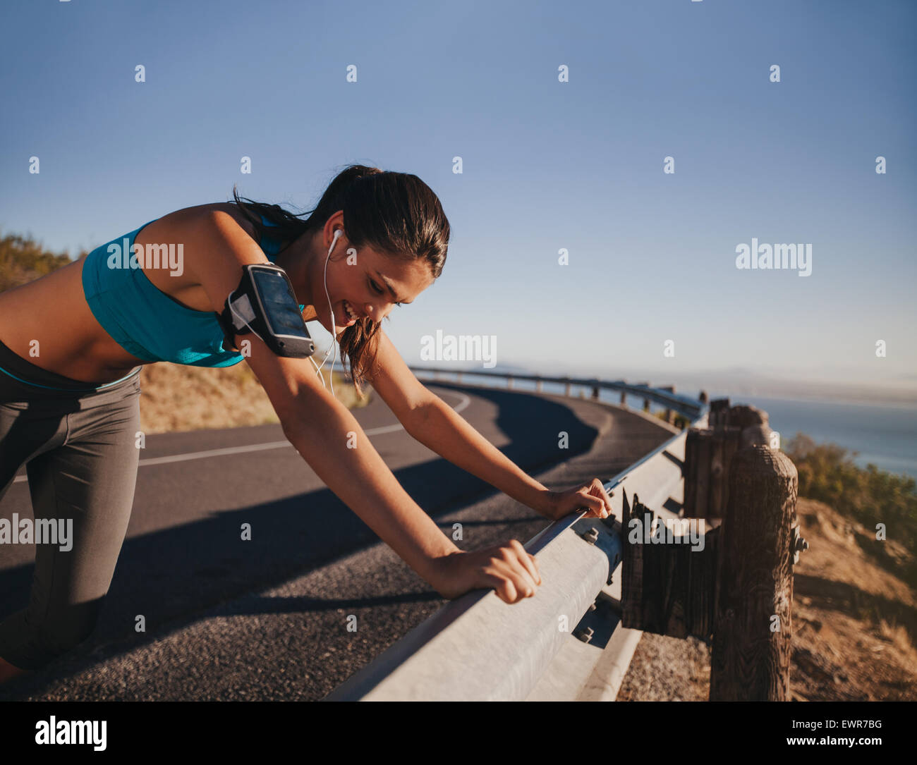 Runner Training Road High Resolution Stock Photography and Images - Alamy