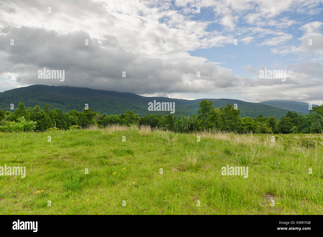 Breezy Point in Warren, New Hampshire USA during the summer months ...