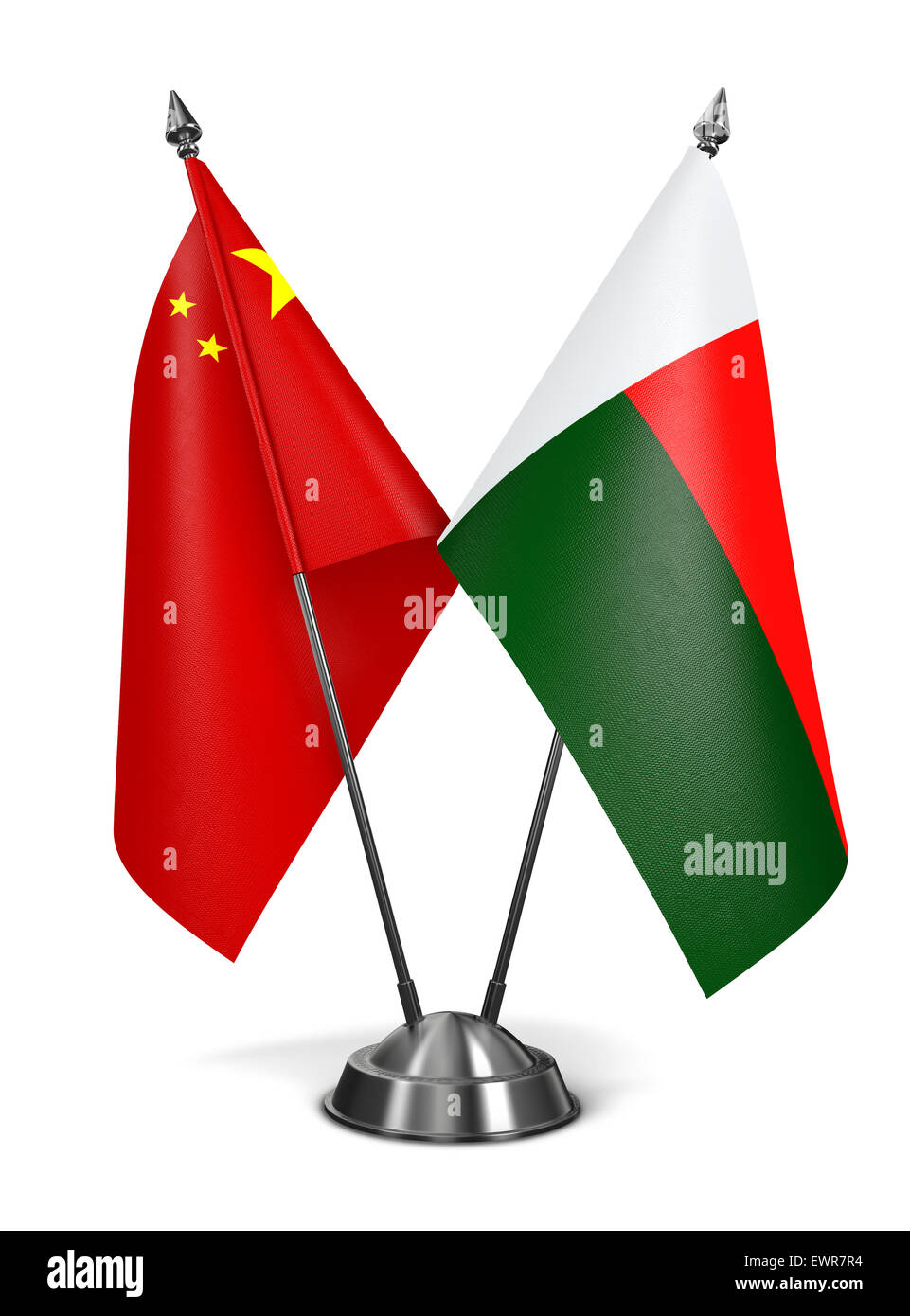 Madagascar china flag Cut Out Stock Images & Pictures - Alamy