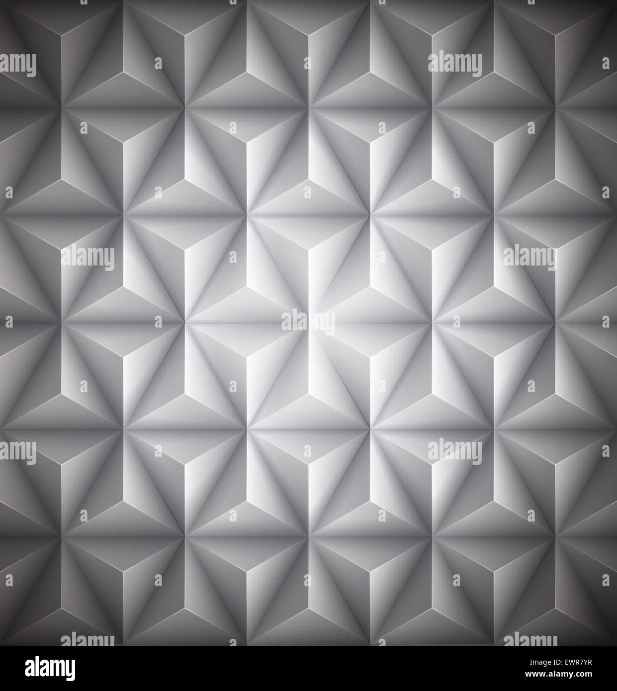 Gray Geometric abstract low-poly paper background. Vector illustration ...