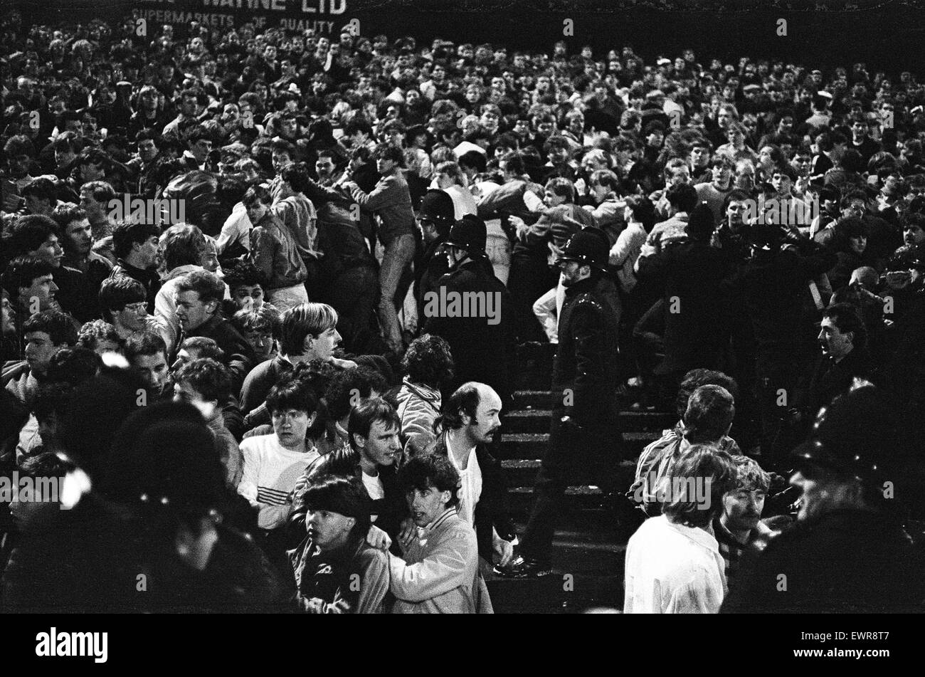 Football hooligans 1980s hi-res stock photography and images - Alamy