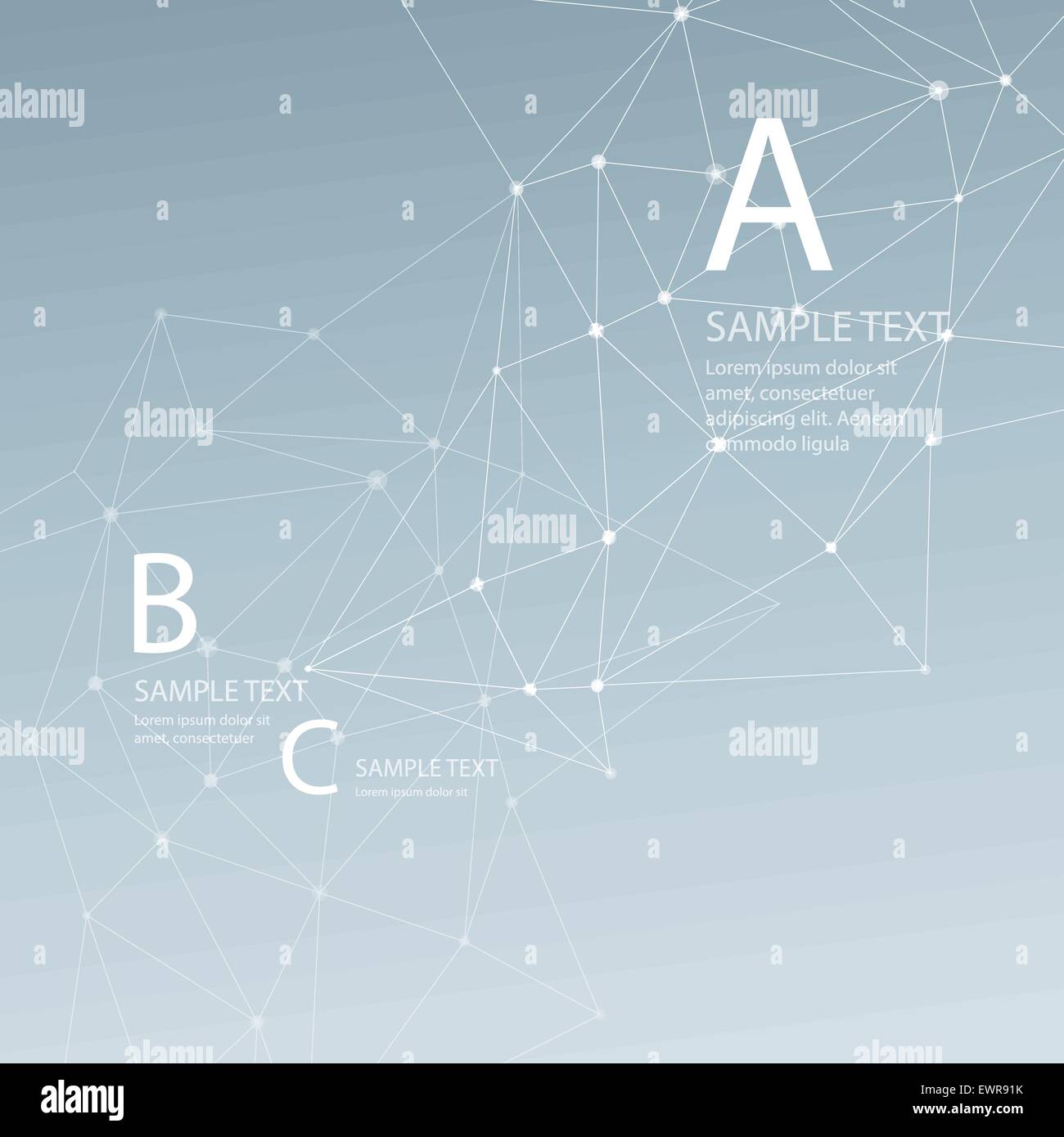 Abstract background triangular grid. Vector illustration Stock Vector ...