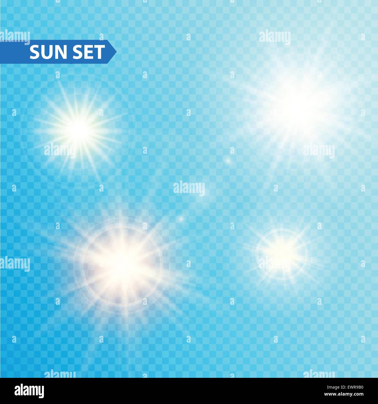 Sun star burst rays hi-res stock photography and images - Alamy