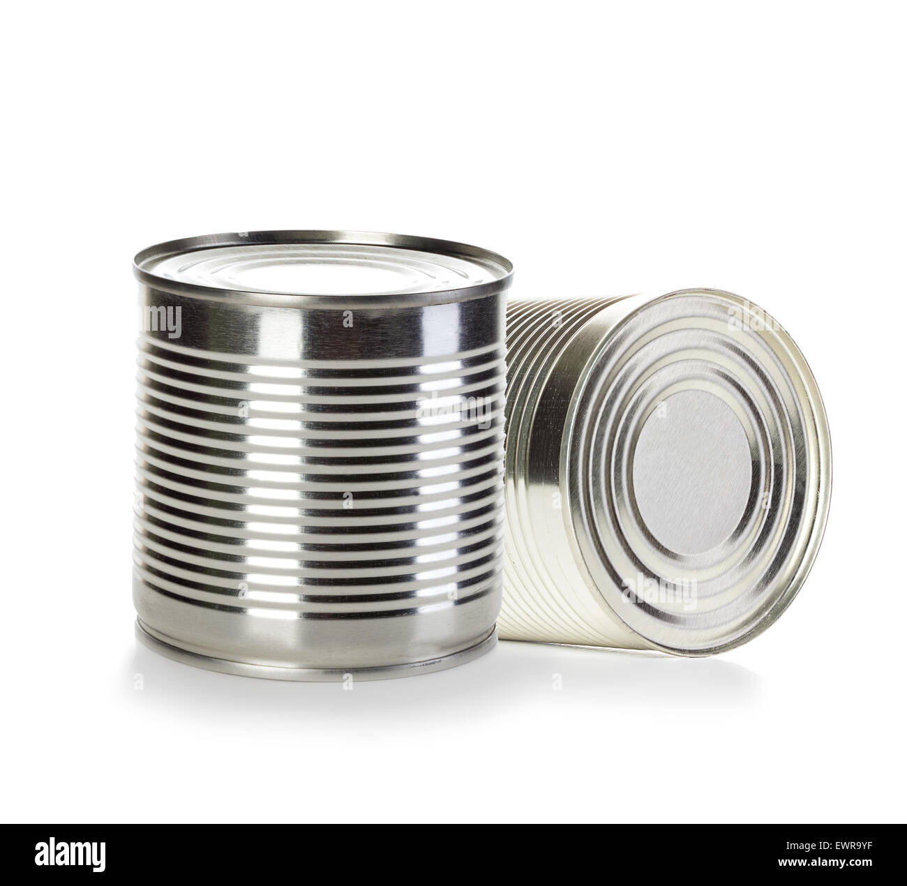 Can isolated on a white background Stock Photo - Alamy