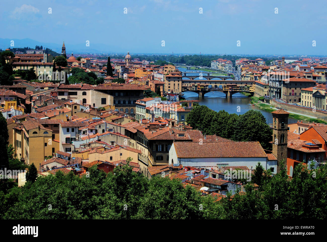 Bridges of Florence Stock Photo - Alamy