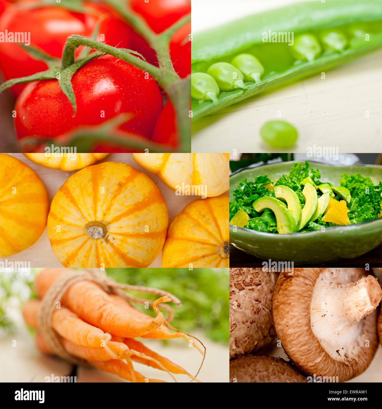 Food collage hi-res stock photography and images - Alamy