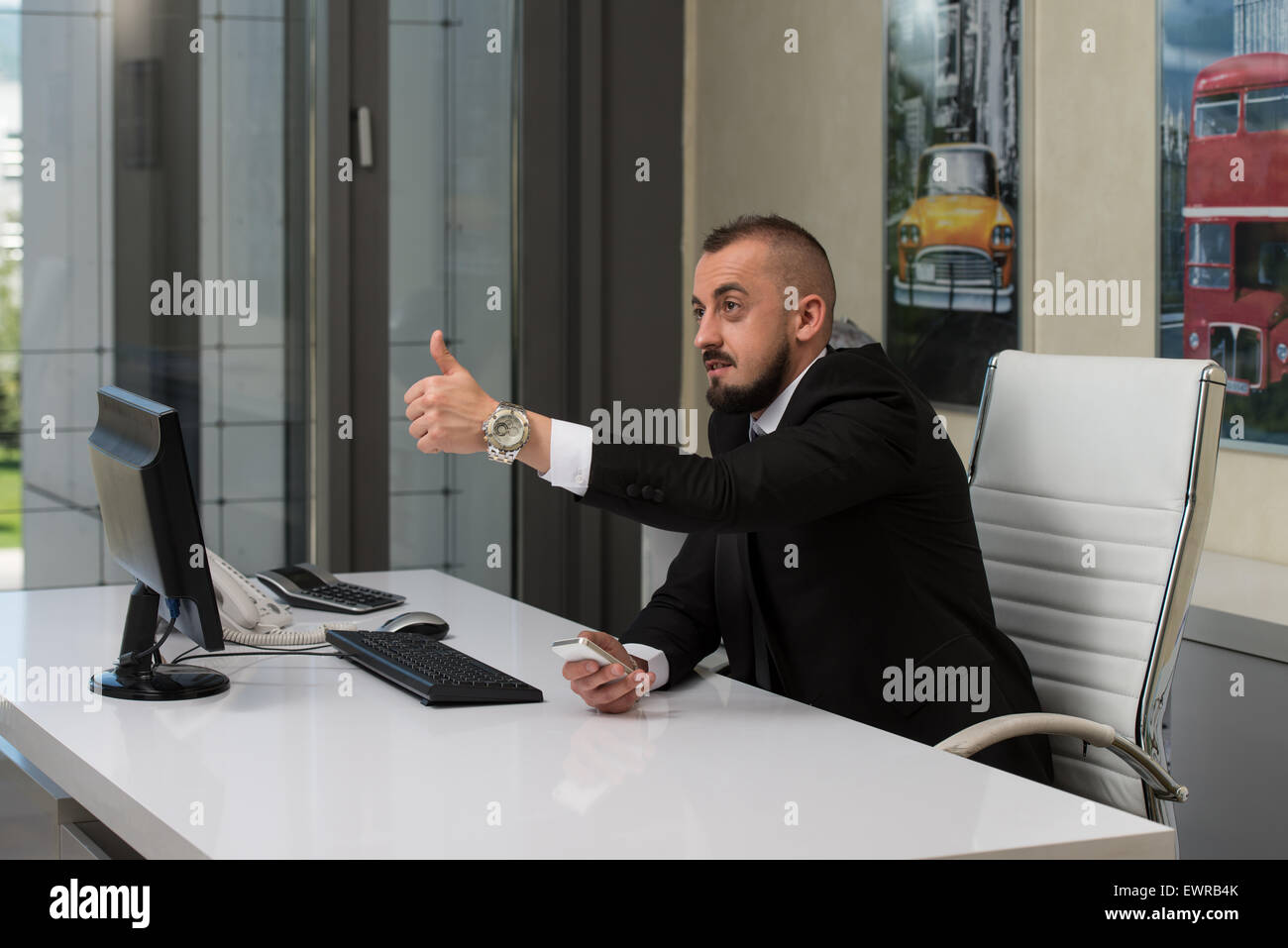 Exited bank hi-res stock photography and images - Alamy