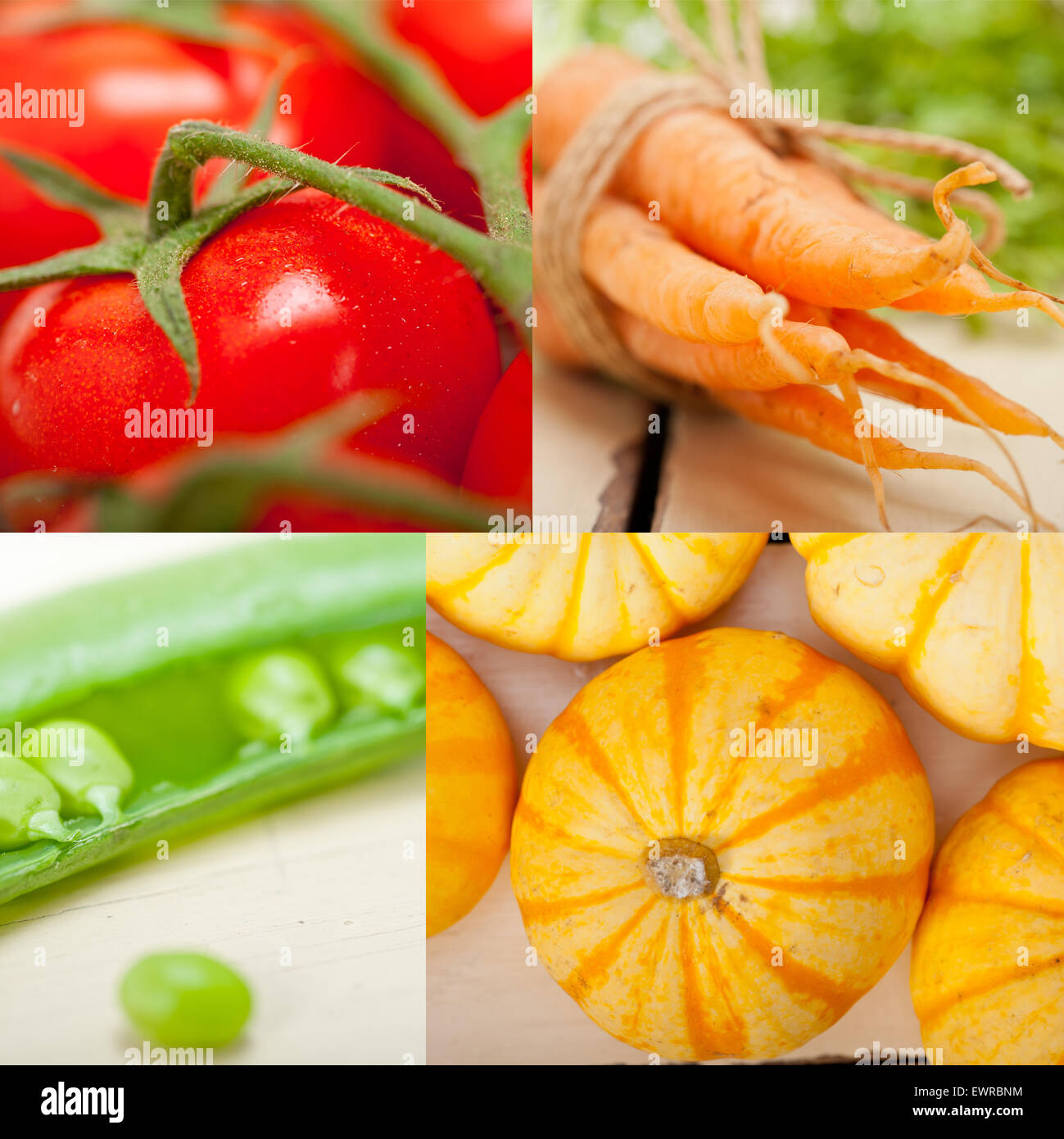 Food collage hi-res stock photography and images - Alamy