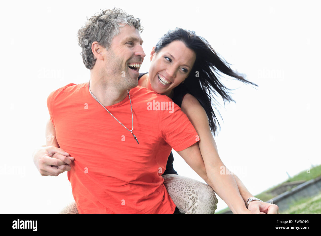 Urban modern young couple Stock Photo - Alamy