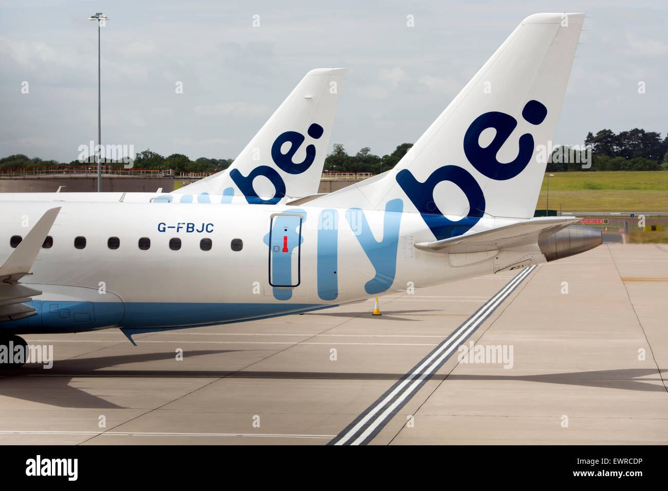Flybe tail hi-res stock photography and images - Alamy