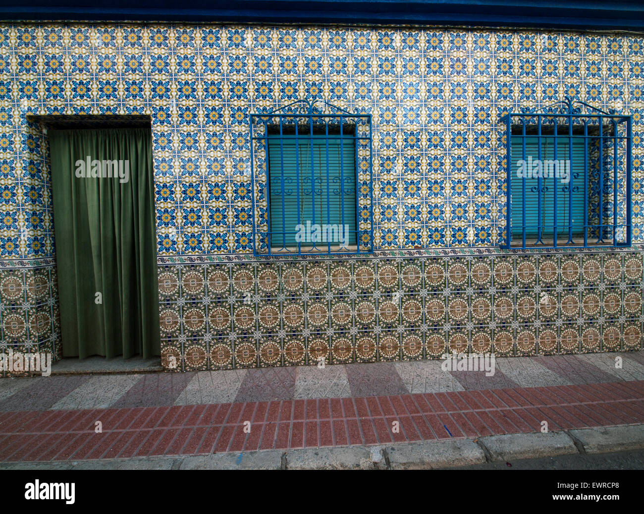 The old town in Torre del Mar, Costa del Sol, Spain Stock Photo - Alamy