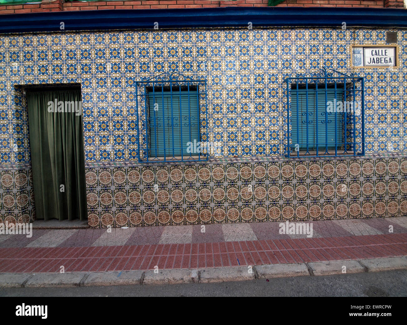 The old town in Torre del Mar, Costa del Sol, Spain Stock Photo - Alamy