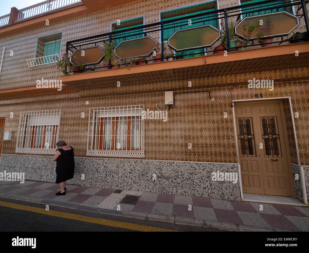 The old town in Torre del Mar, Costa del Sol, Spain Stock Photo - Alamy