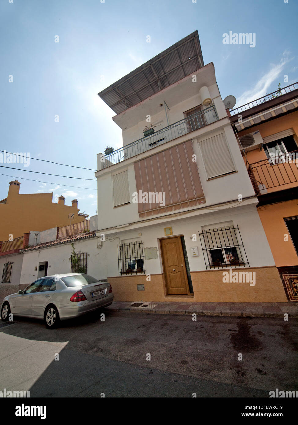The old town in Torre del Mar, Costa del Sol, Spain Stock Photo - Alamy