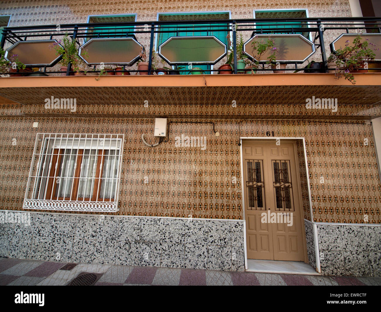 The old town in Torre del Mar, Costa del Sol, Spain Stock Photo - Alamy