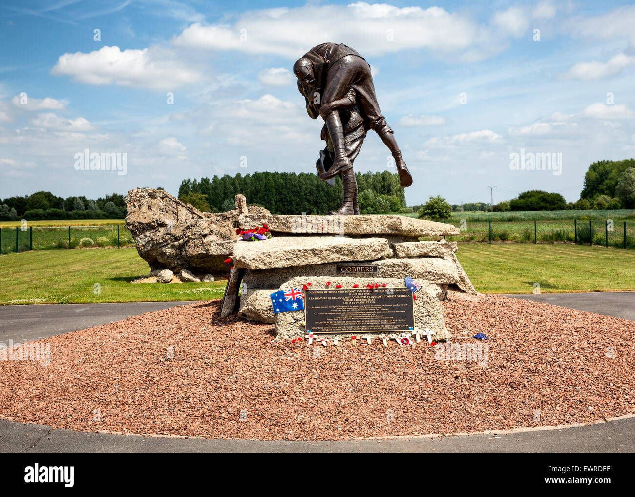 Fromelles australian memorial hi-res stock photography and images - Alamy