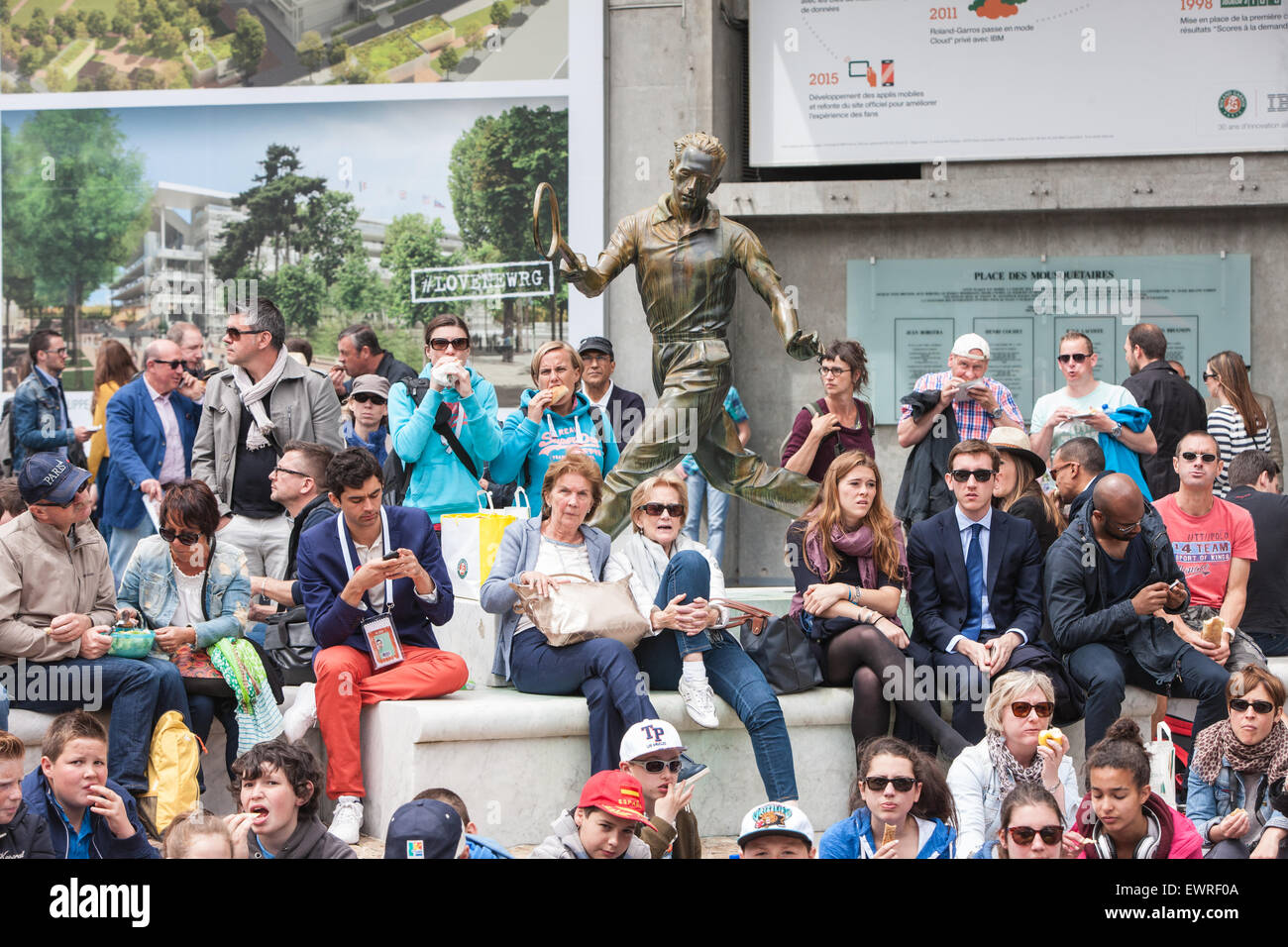 French Open,Roland Garros tennis tournament held on the red clay ...