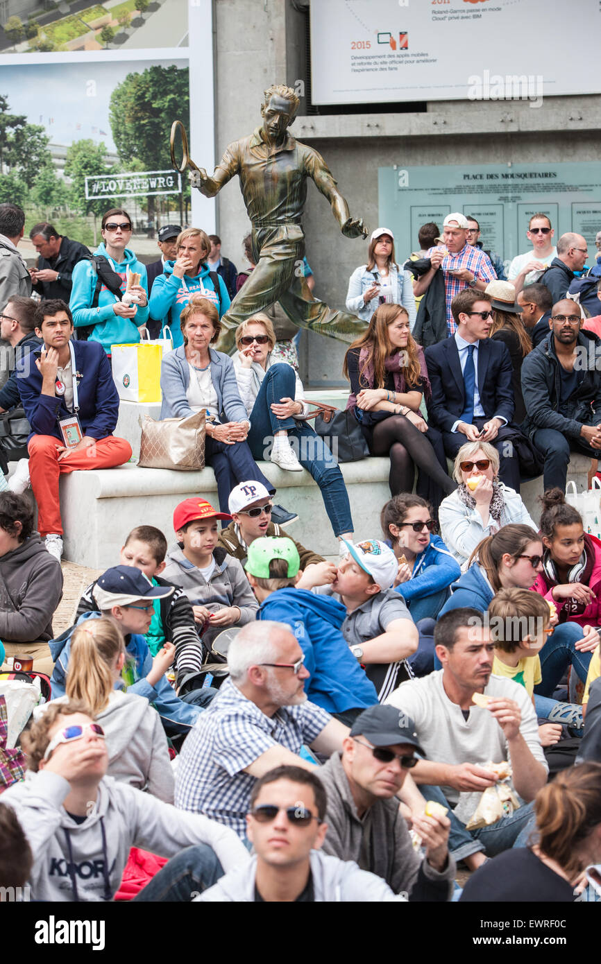 Roland garros tennis sweeping hi-res stock photography and images - Alamy