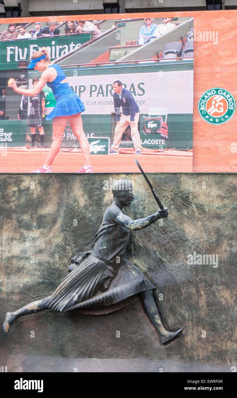 Roland garros tennis sweeping hi-res stock photography and images - Alamy