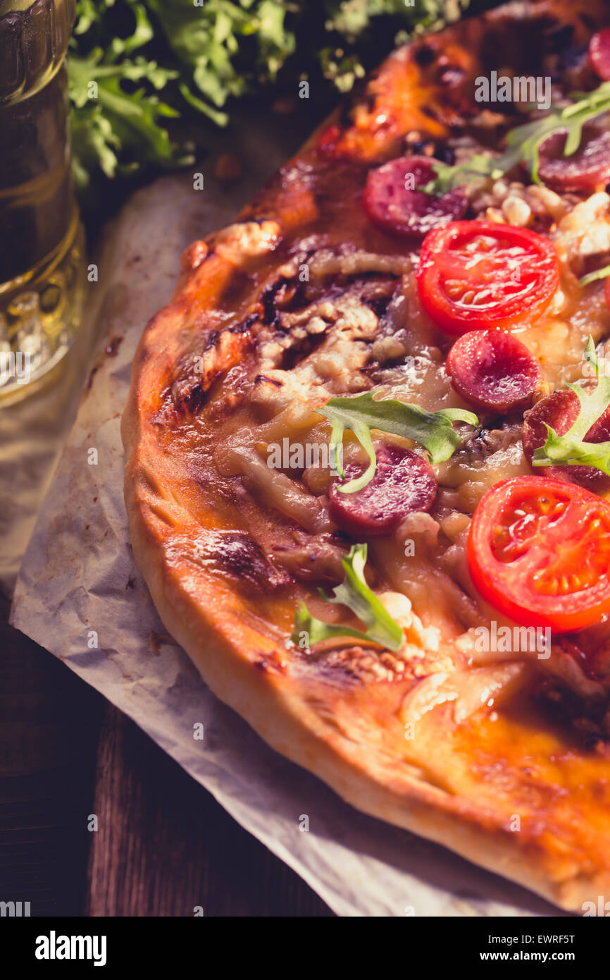 Classic pizza hi-res stock photography and images - Alamy