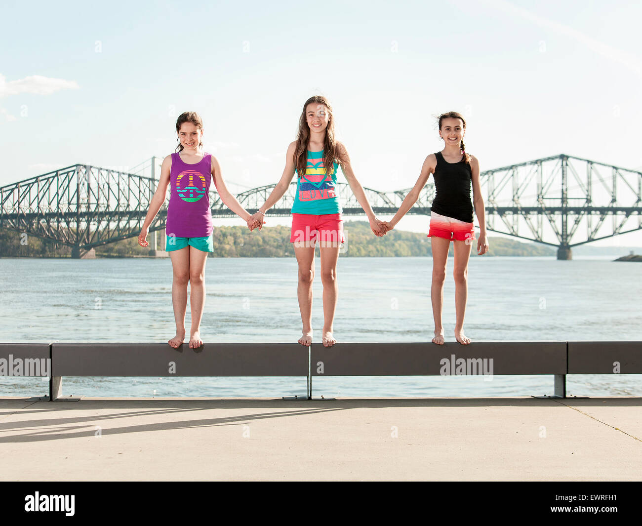 happy children jumping Stock Photo - Alamy