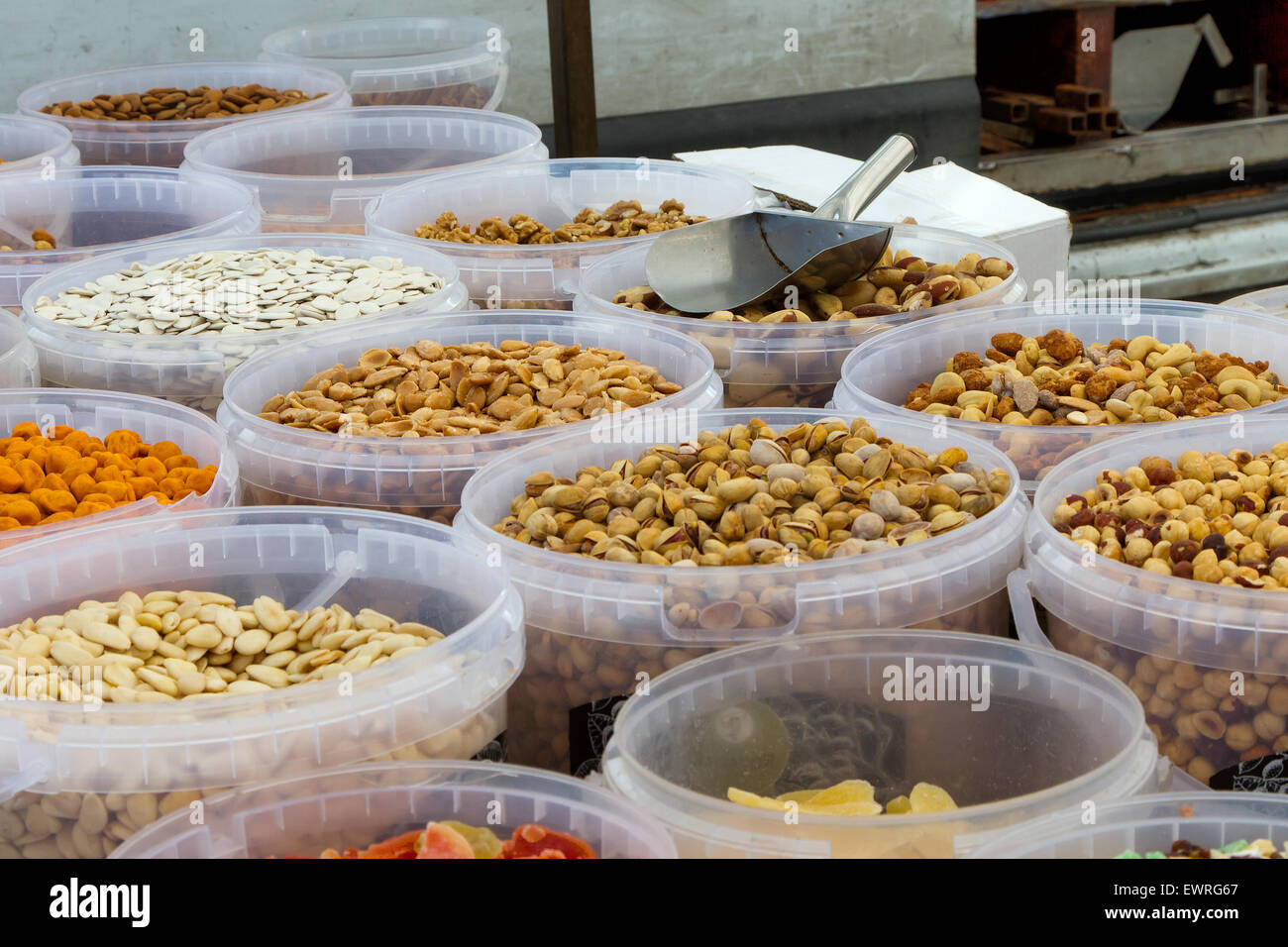 Nuts displays hi-res stock photography and images - Alamy