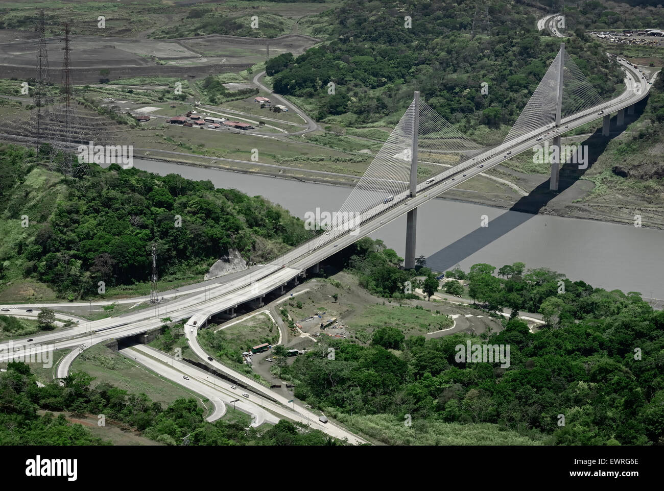 Puente Centenario, Panama's Centennial Bridge Stock Photo - Alamy