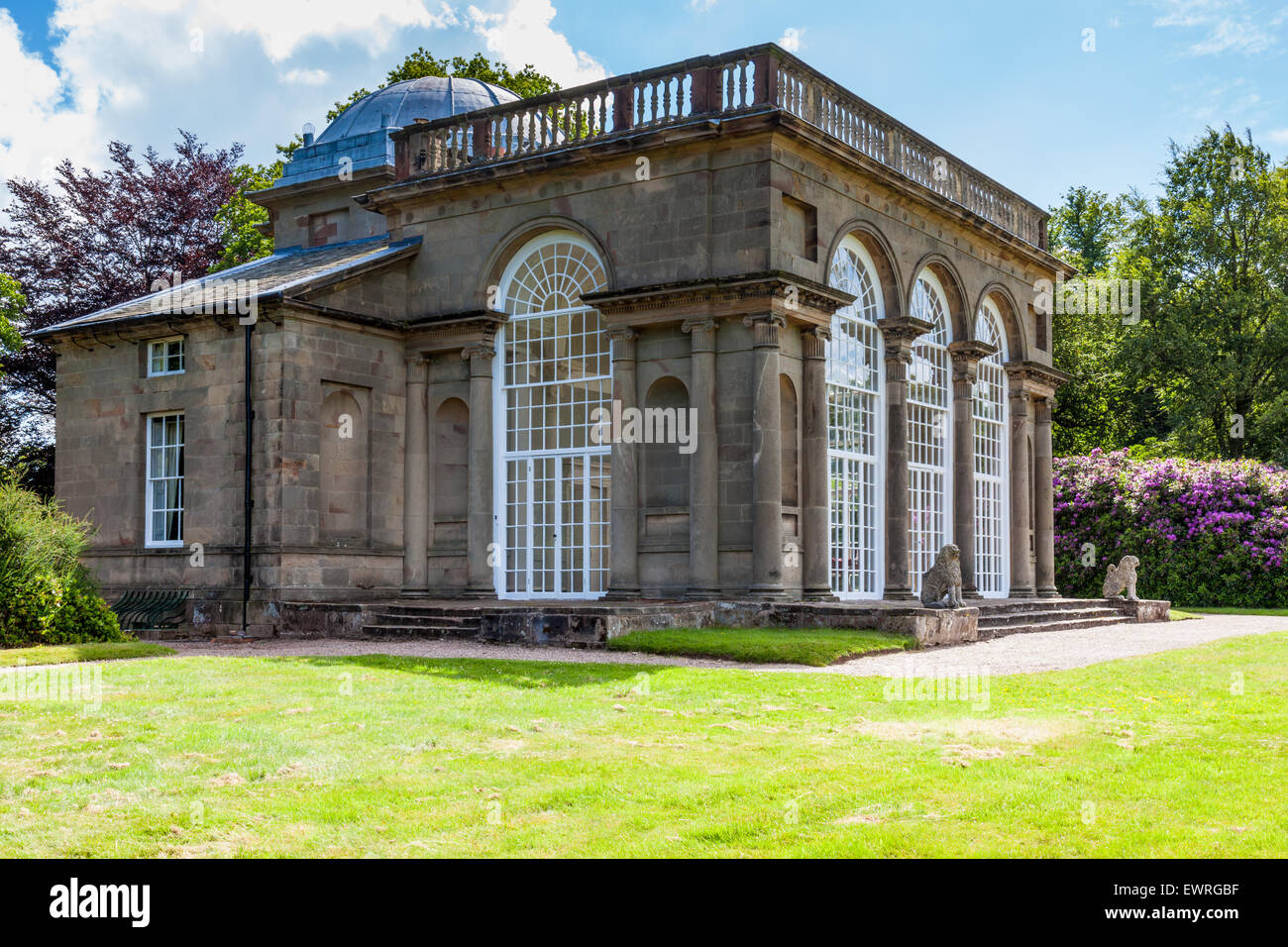 Temple of diana weston park hi-res stock photography and images - Alamy