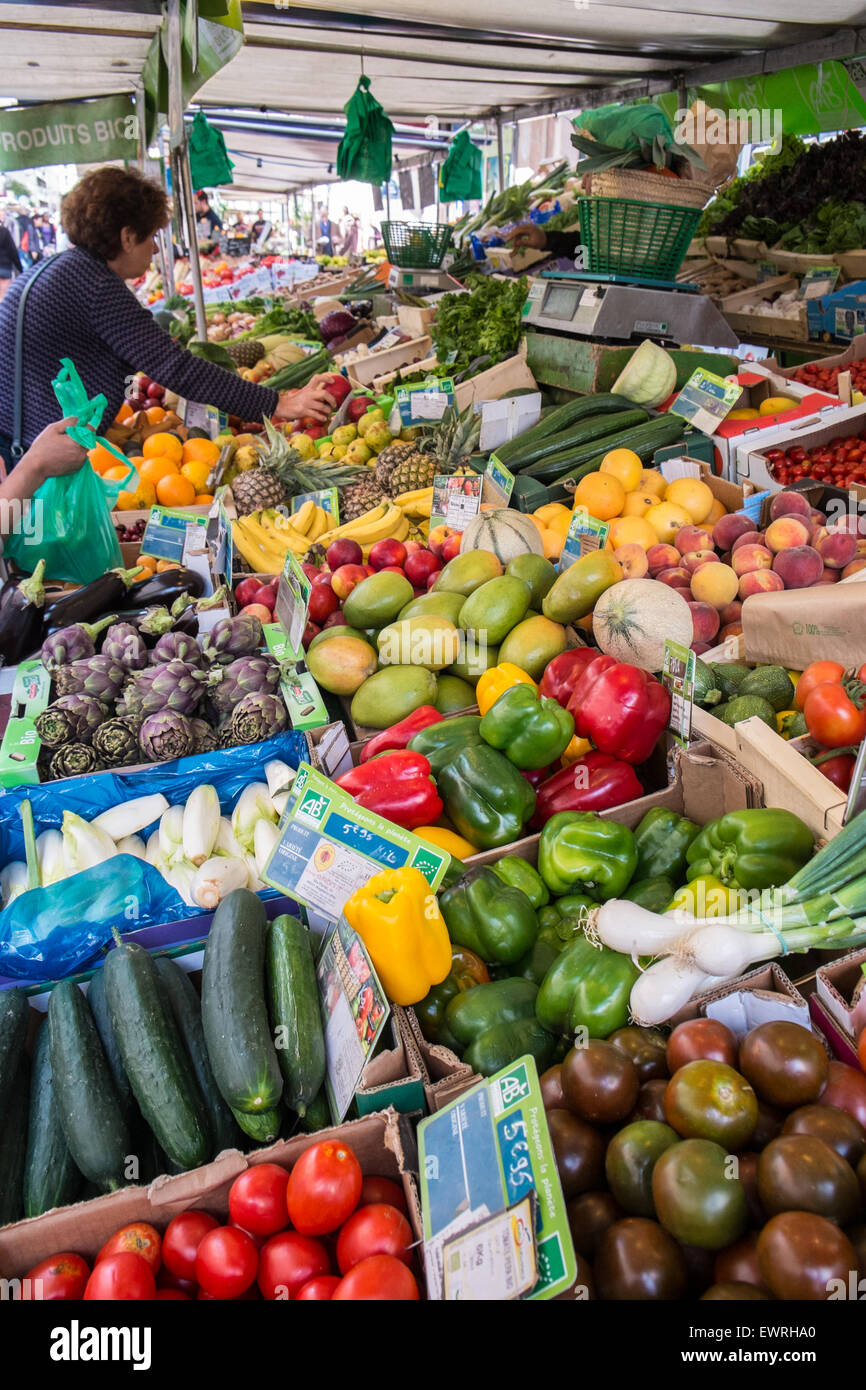 Paris,France,Marché, Aligre,fruit,market,outdoor,Paris,veg,French ...