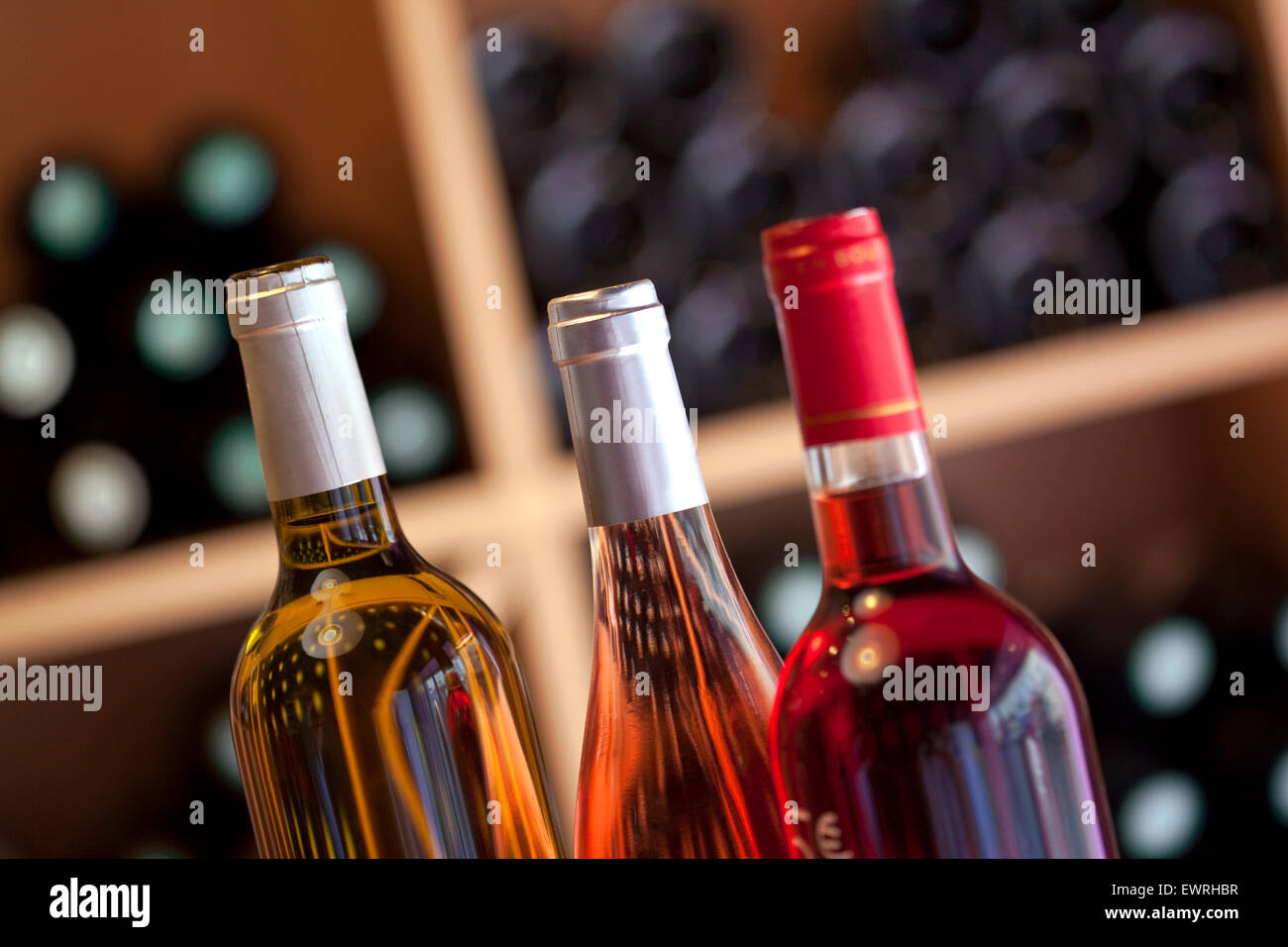 Three bottles in a bar hi-res stock photography and images - Alamy