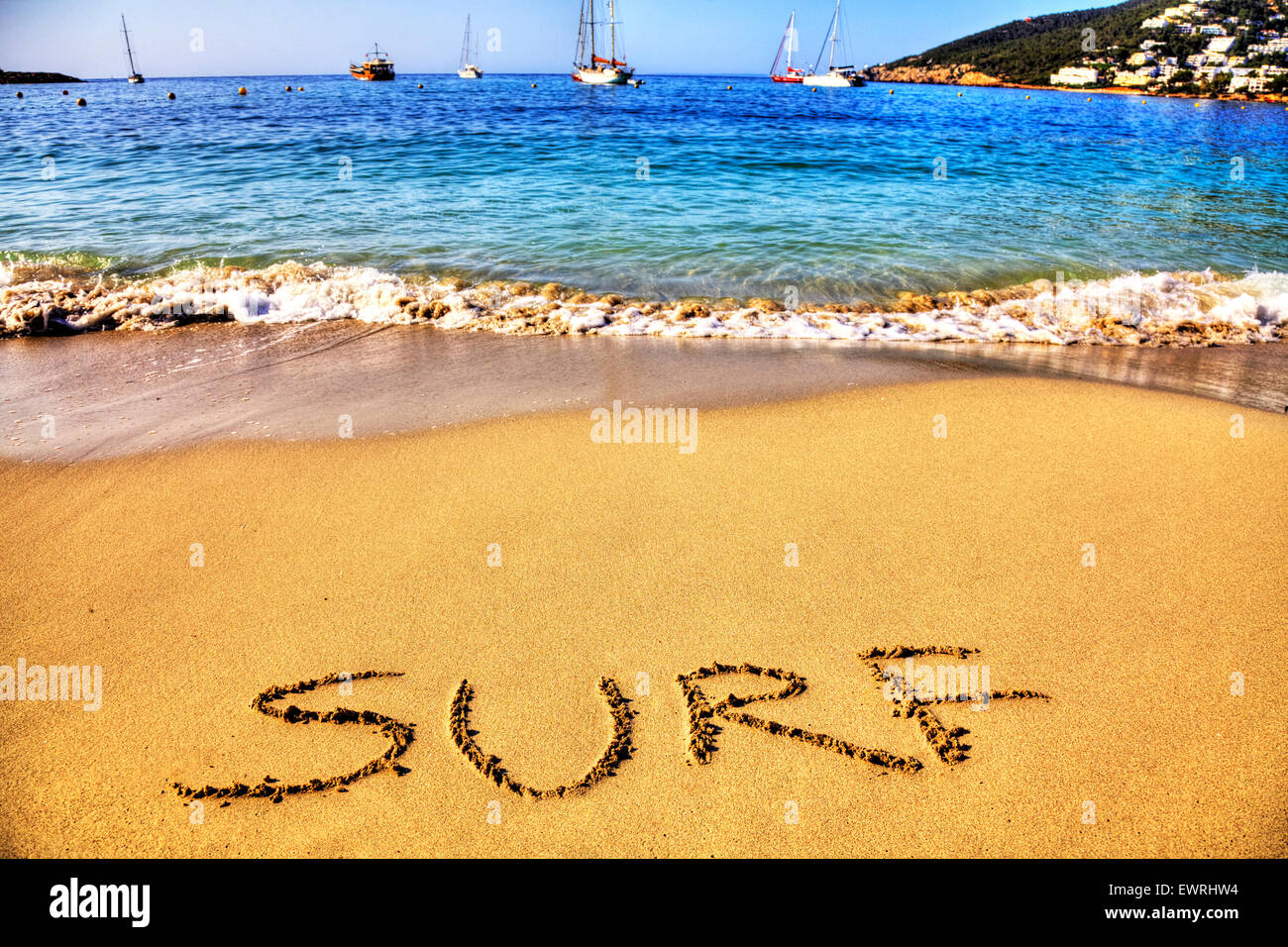 Word surf hi-res stock photography and images - Alamy