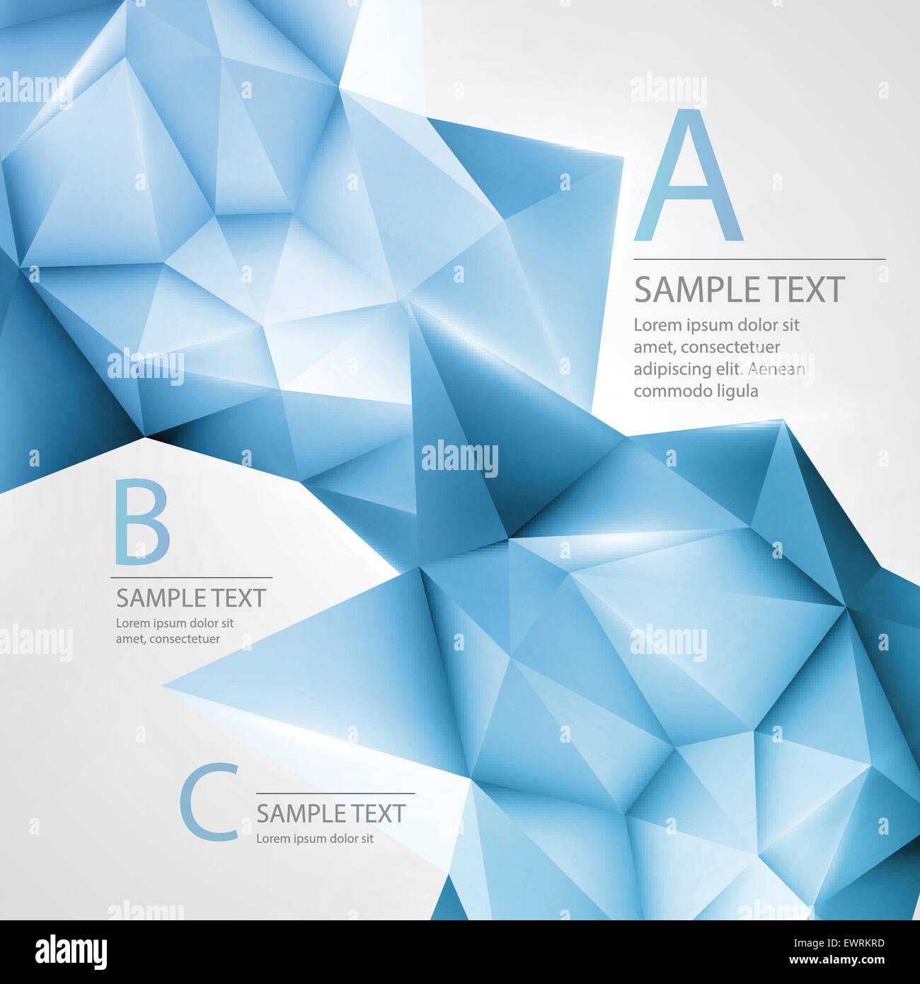 Abstract background with triangle. Vector illustration Stock Vector ...