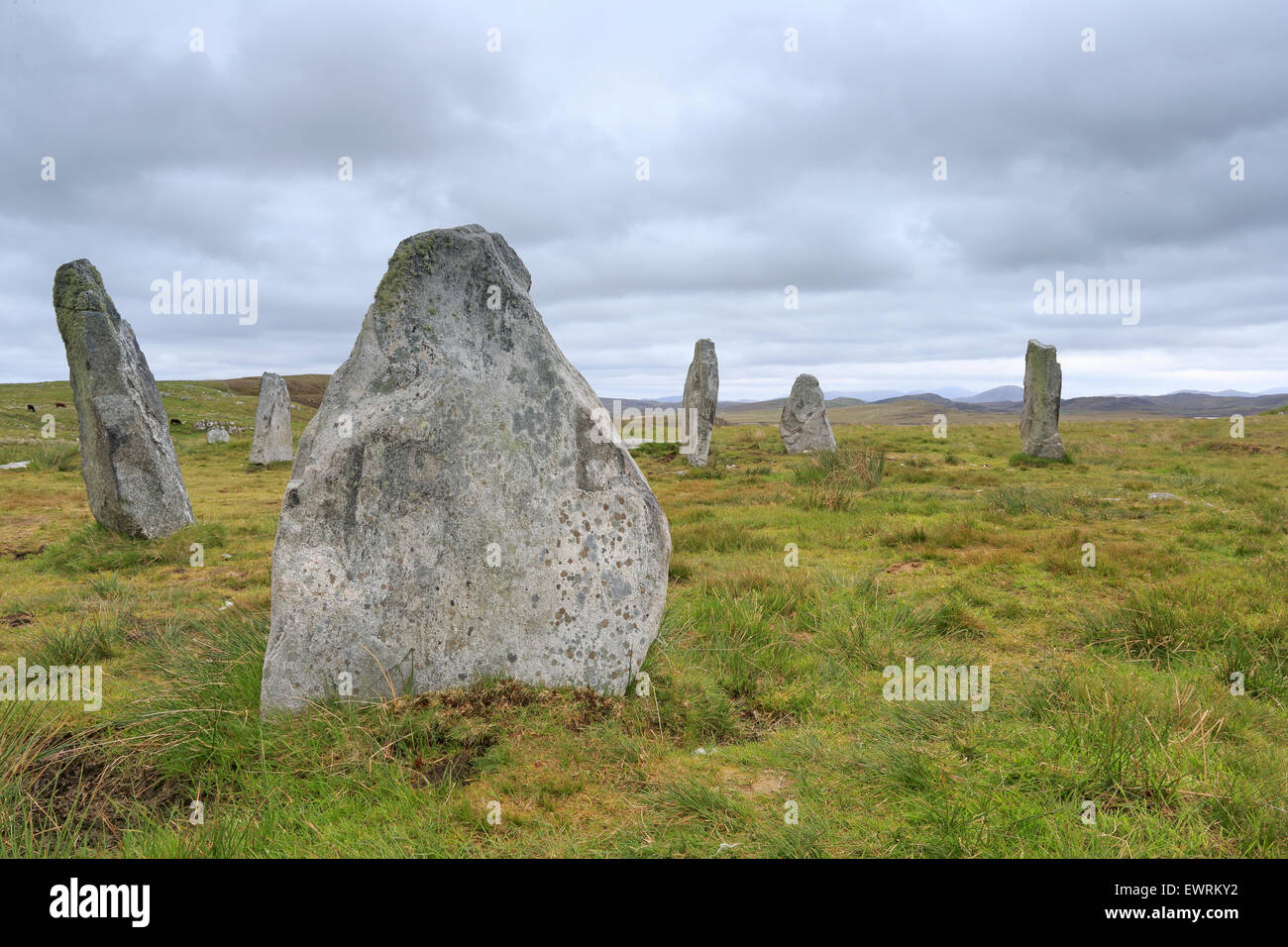 Callanish Standing Stones Lewis Outer Hebrides Stock Photo - Alamy
