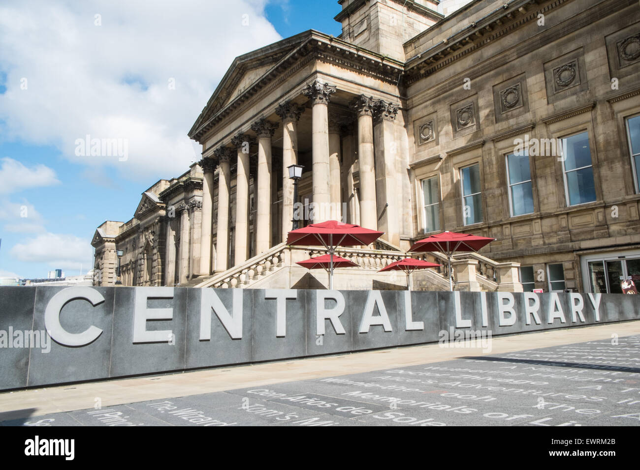 Award winning Central Library,Liverpool Stock Photo - Alamy