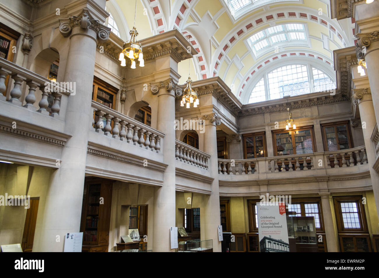 Hornby Reading Room at Award winning Central Library,Liverpool Stock ...
