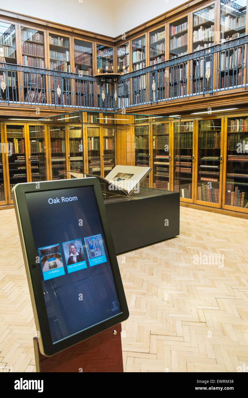 Oak Room at Award winning Central Library,Liverpool Stock Photo - Alamy