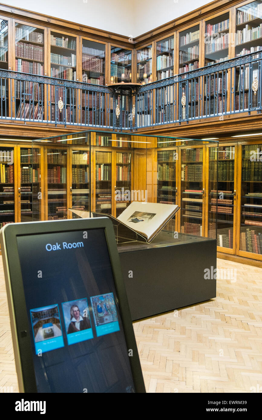 Oak Room Award winning Central Library,Liverpool Stock Photo - Alamy