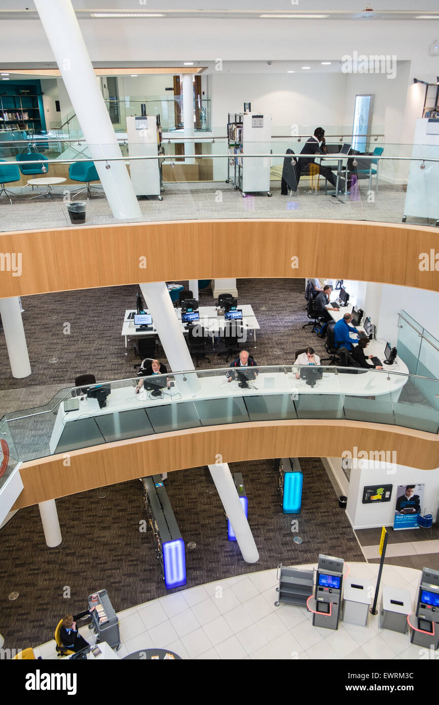 Award winning Central Library,Liverpool Stock Photo - Alamy