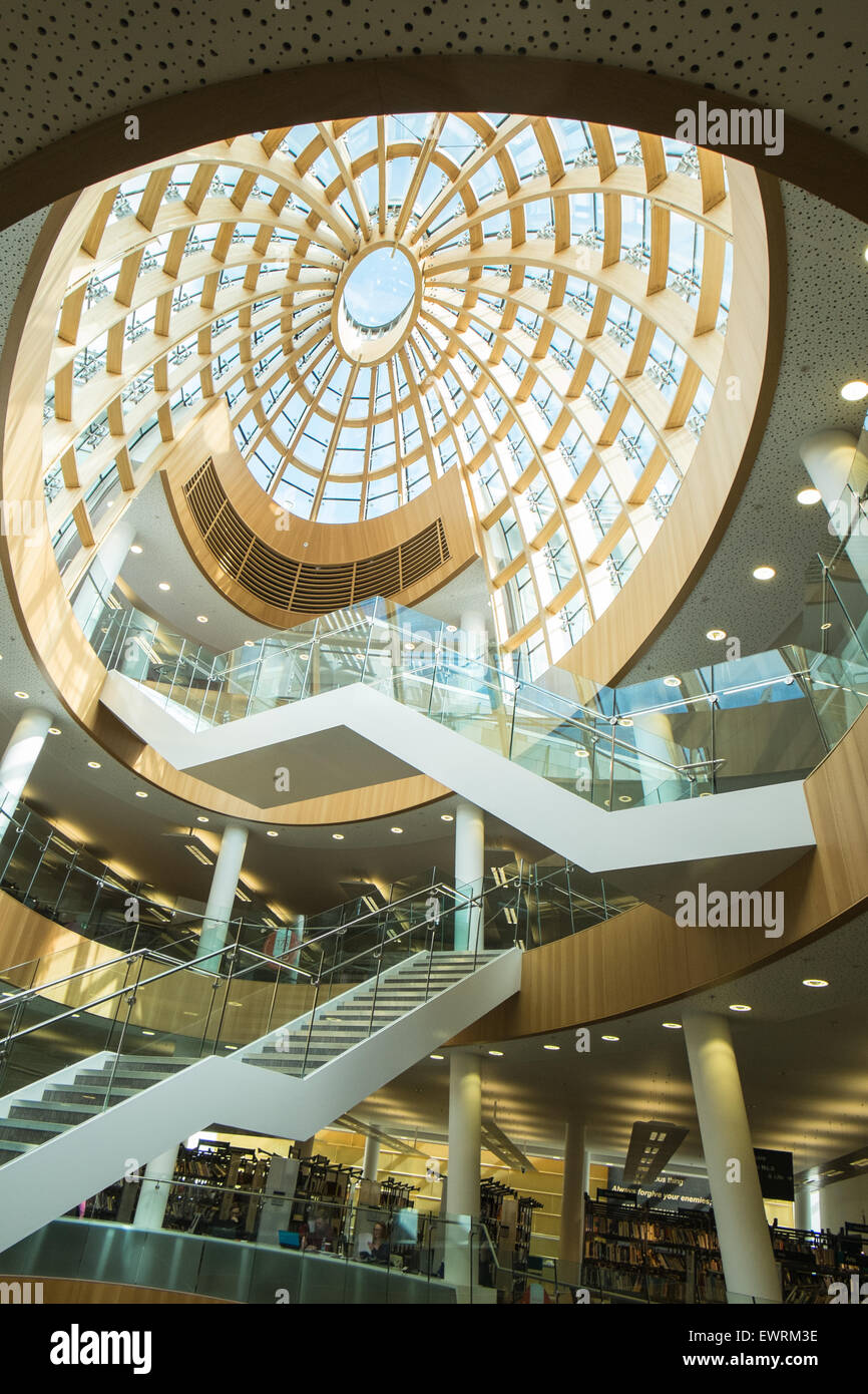 Award winning Central Library,Liverpool Stock Photo - Alamy