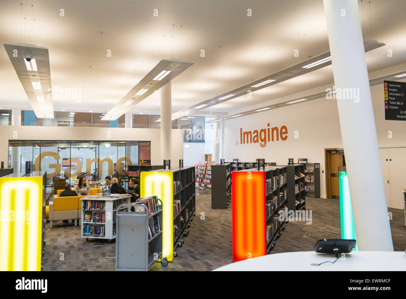 Award winning Central Library,Liverpool Stock Photo - Alamy