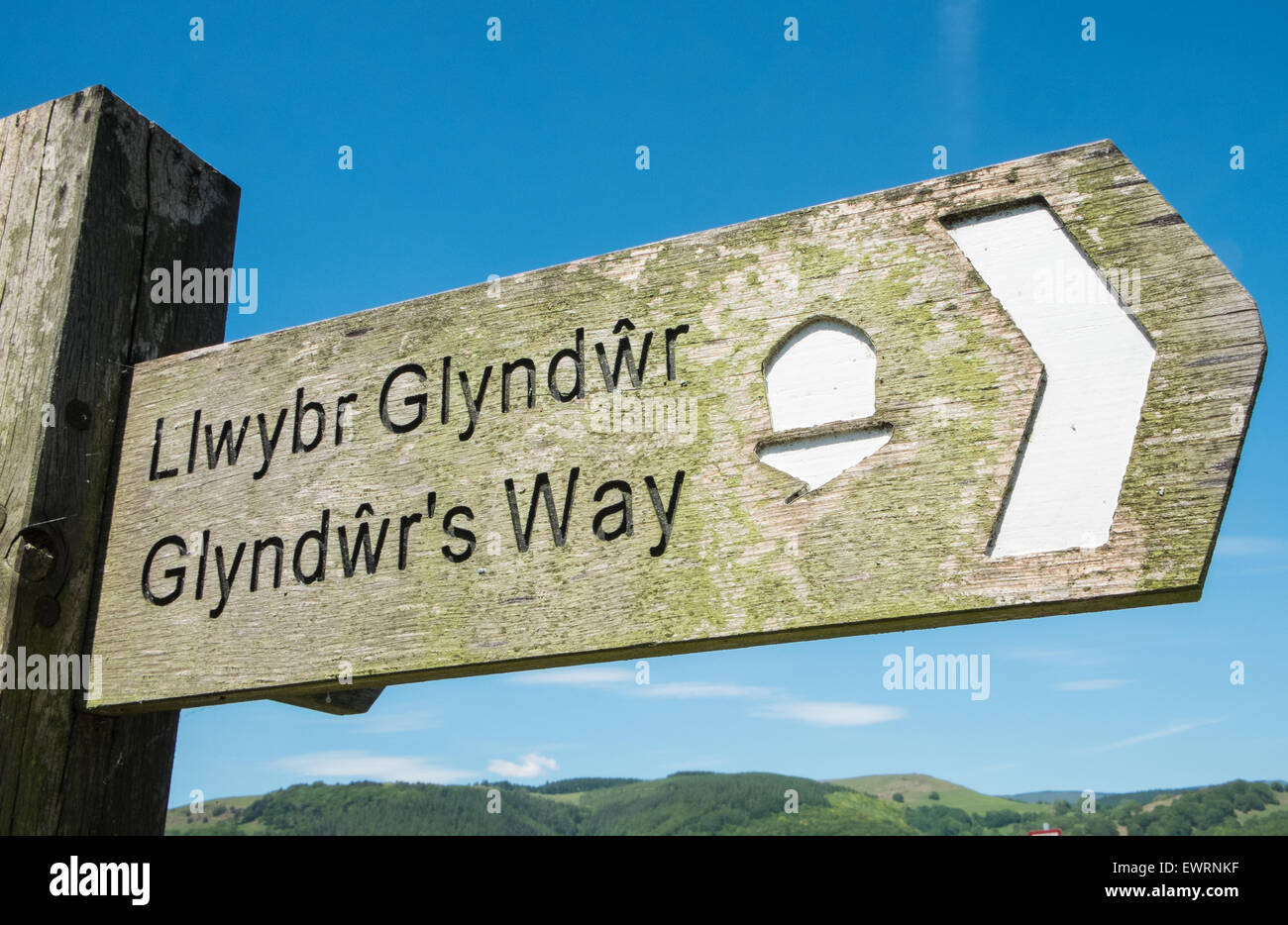 Glyndwr's way national trail hi-res stock photography and images - Alamy