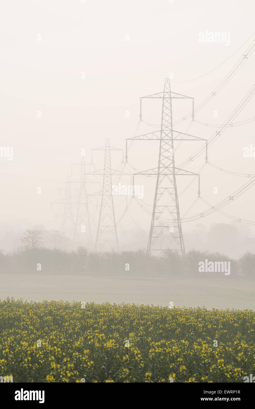 Ferrybridge pylons hi-res stock photography and images - Alamy