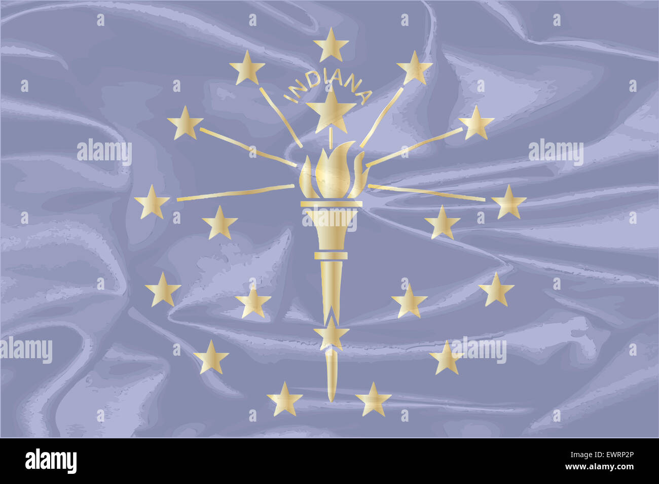 Flag state indiana hi-res stock photography and images - Alamy
